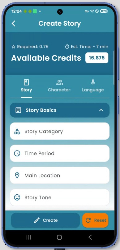Story Teller - Personalized Audio Stories