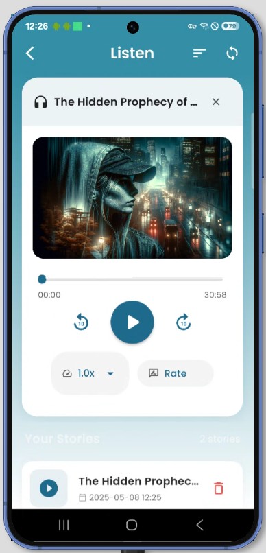 Story Teller - Personalized Audio Stories